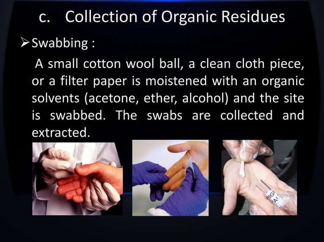 Gun shot residue | PPTX