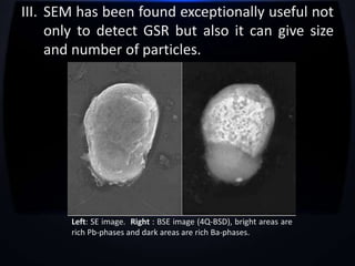 Gun shot residue | PPTX