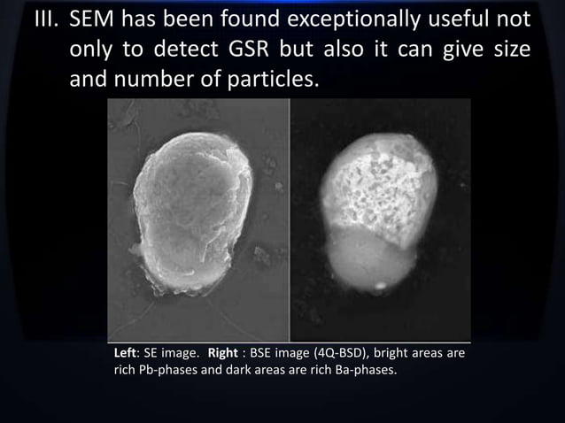 Gun shot residue | PPTX