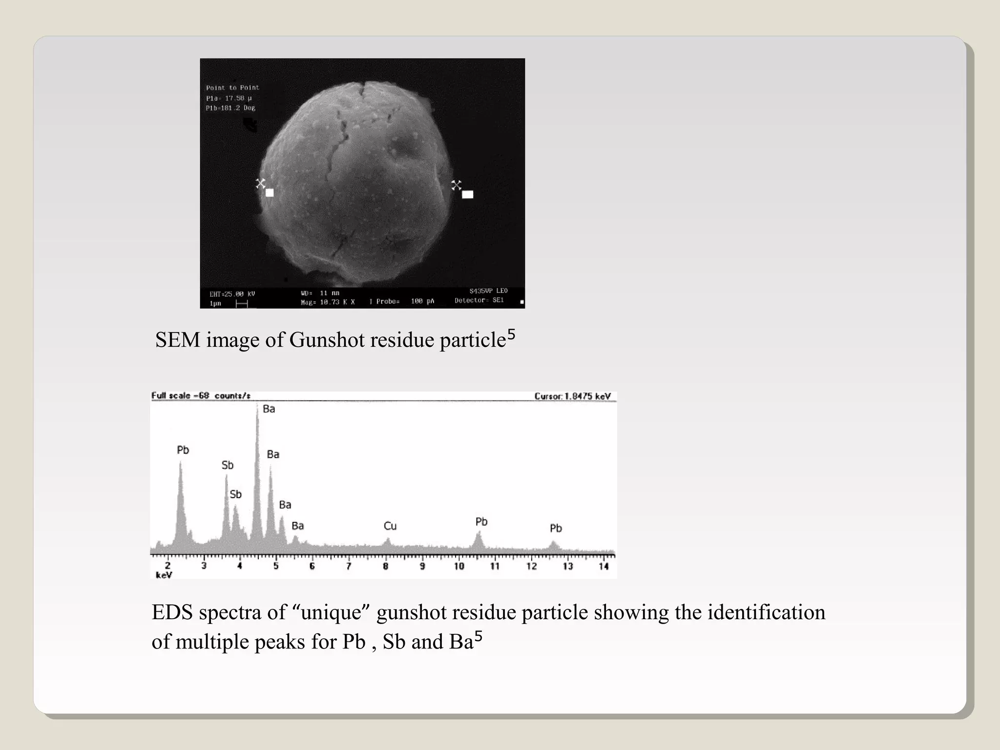 Gunshot residue, forensic analysis and interpretation ppt 03 | PPT