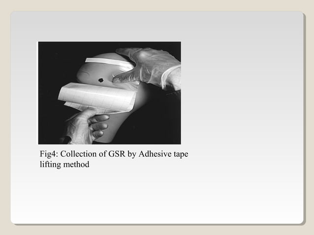 Gunshot residue, forensic analysis and interpretation ppt 03 | PPT ...