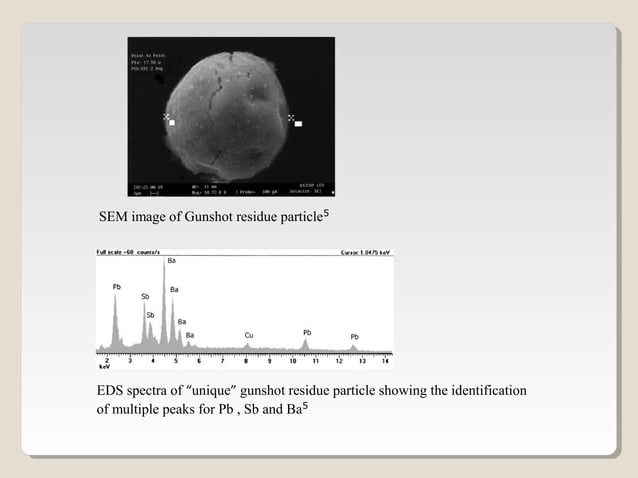 Gunshot residue, forensic analysis and interpretation ppt 03 | PPT ...