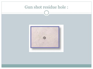 Chemical tests for GSR | PPTX | Arms & Ammunition | Sensitive Topics