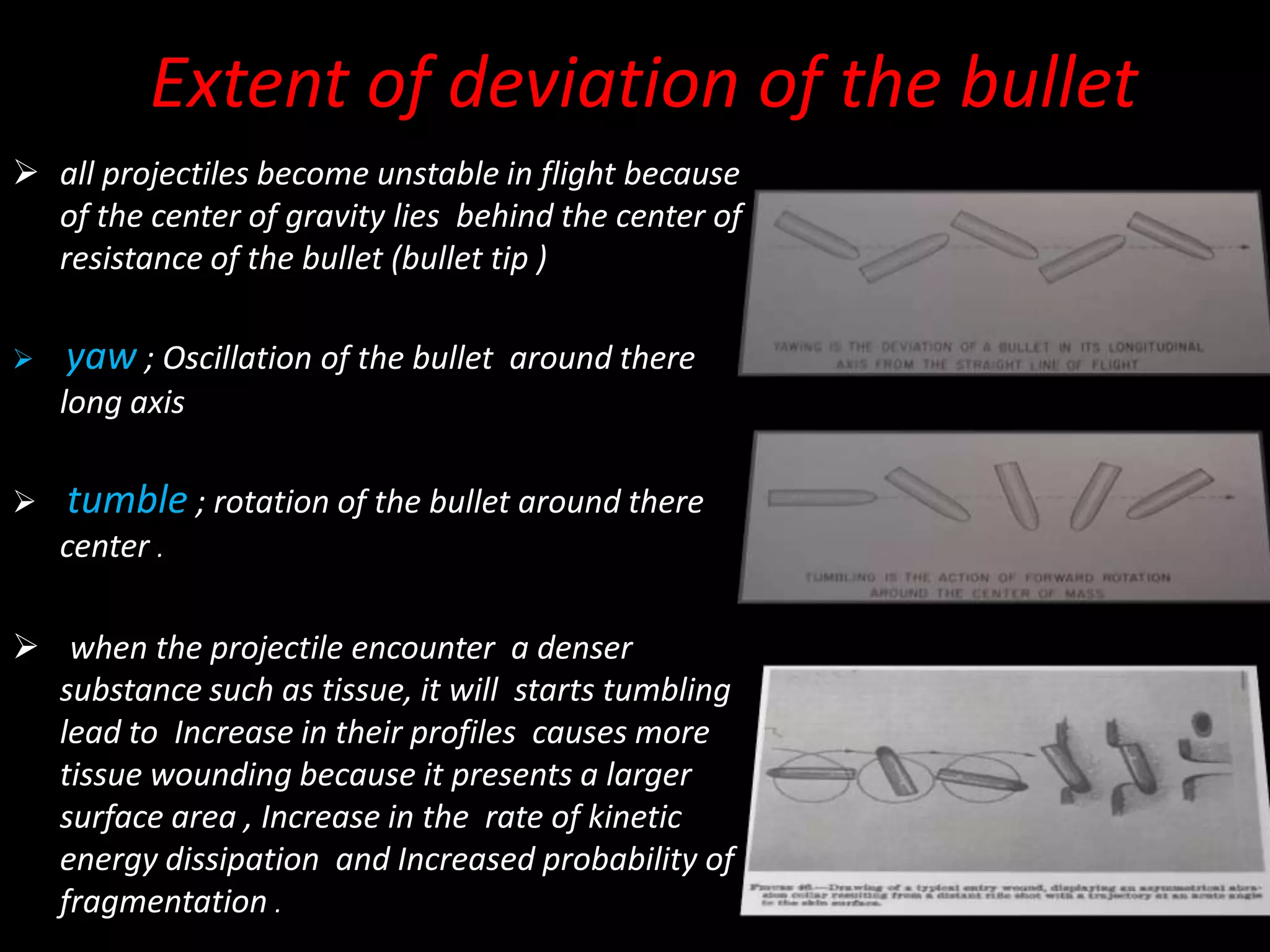 Gunshot wounds | PPTX