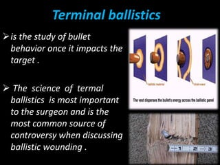 Ballastics Wound
