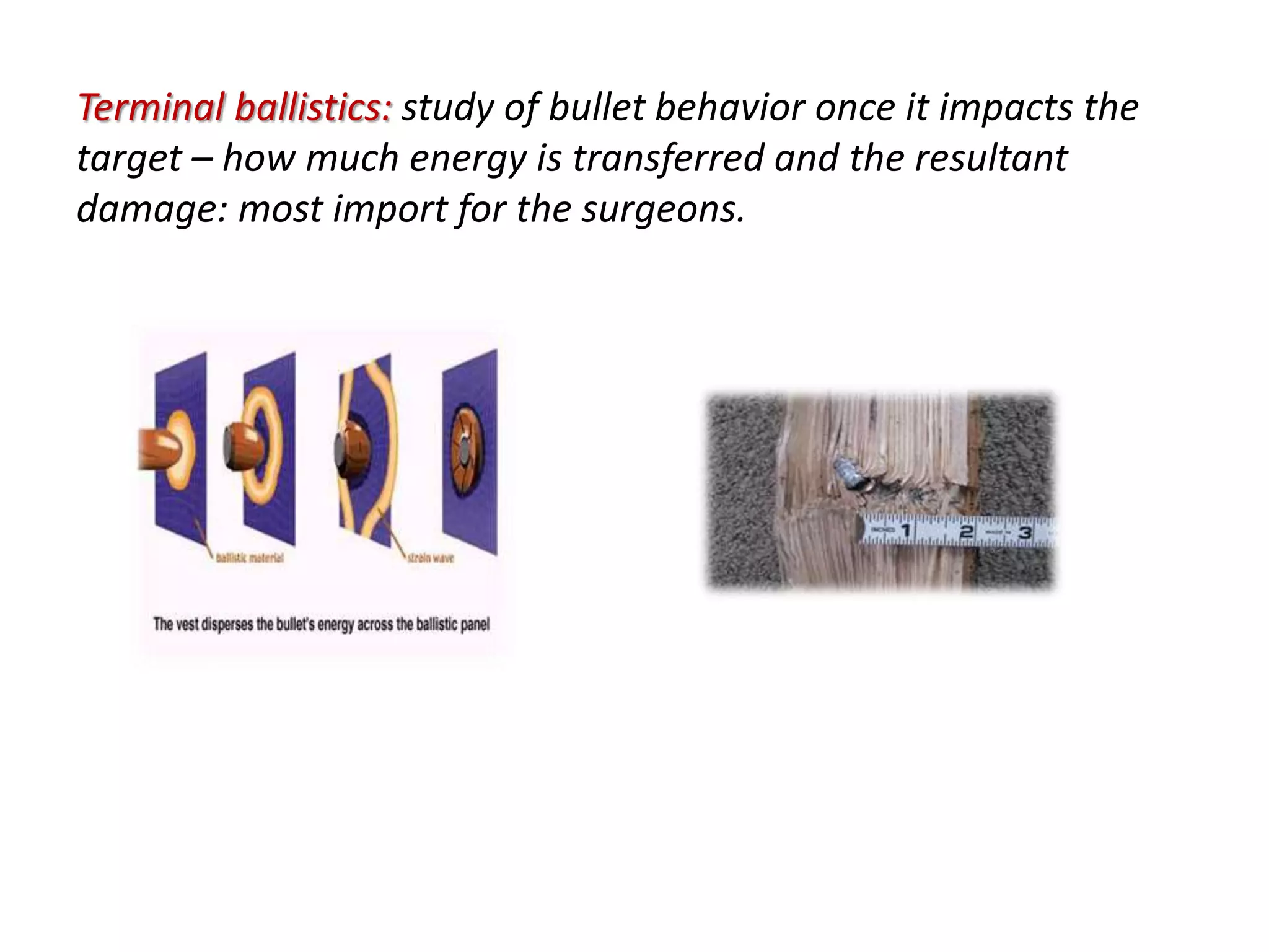 Gun shot wounds | PPTX