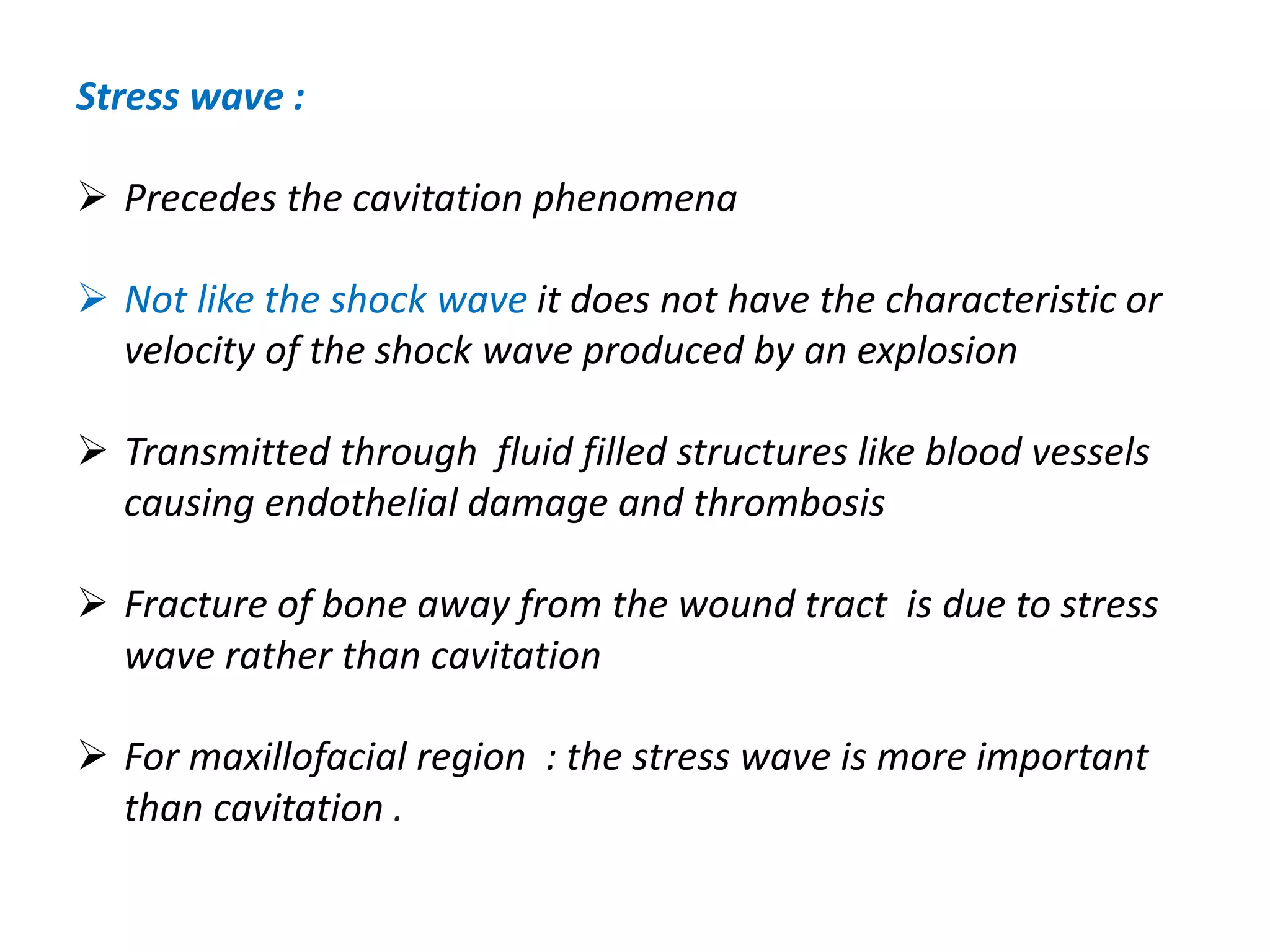 Gun shot wounds | PPTX