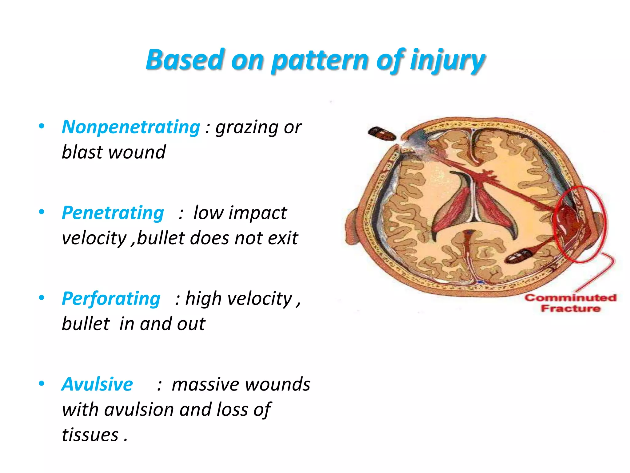 Gun shot wounds | PPTX
