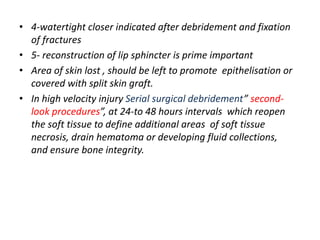 Gun shot wounds | PPTX