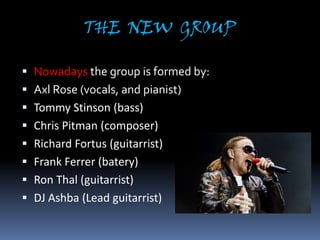 Guns n' roses | PPTX