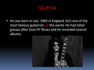 Guns n' roses | PPTX