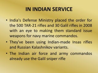 Guns with indian | PPTX