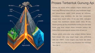 Gunung Api dan Tektonisme | PPTX