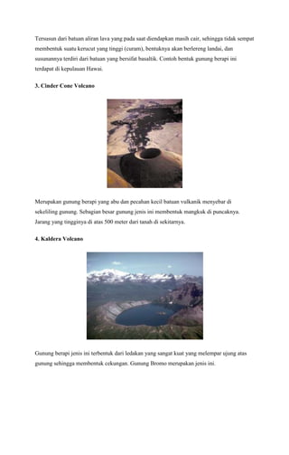 Gunung berapi | DOCX