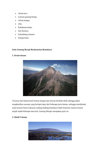 Gunung berapi | DOCX