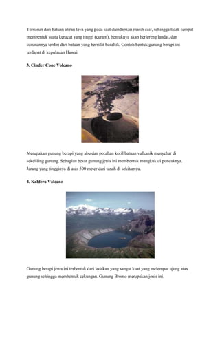 Gunung berapi | DOCX