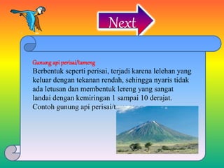 Gunung ber api | PPTX