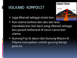 Gunung berapi (volkano) | PPTX