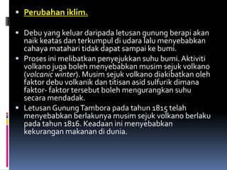 Gunung berapi (volkano) | PPTX