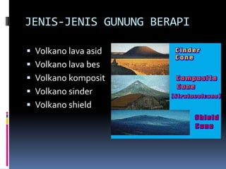 Gunung berapi (volkano) | PPTX