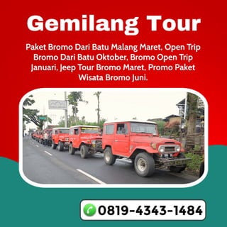 Bromo Tour Package Juli | PDF
