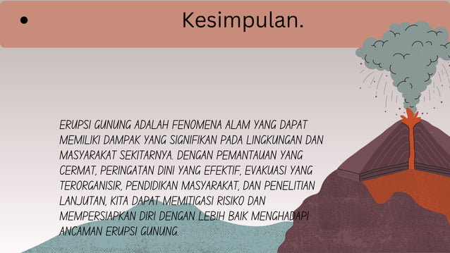 materi Projek IPAS tentang gunung erupsi-1 pdf cek | PDF