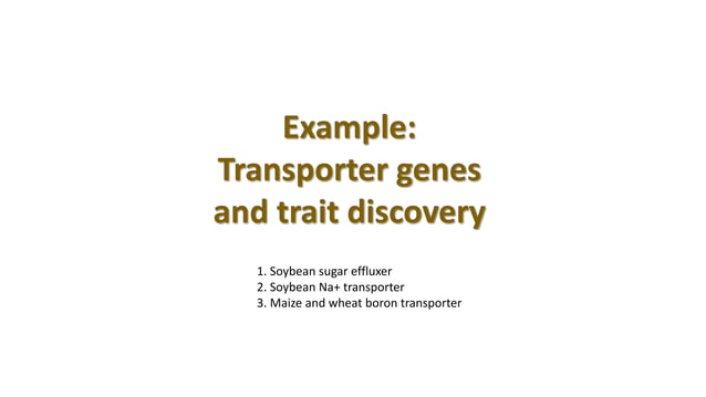 Gunvant transporter database pag 2016 v2 | PPT