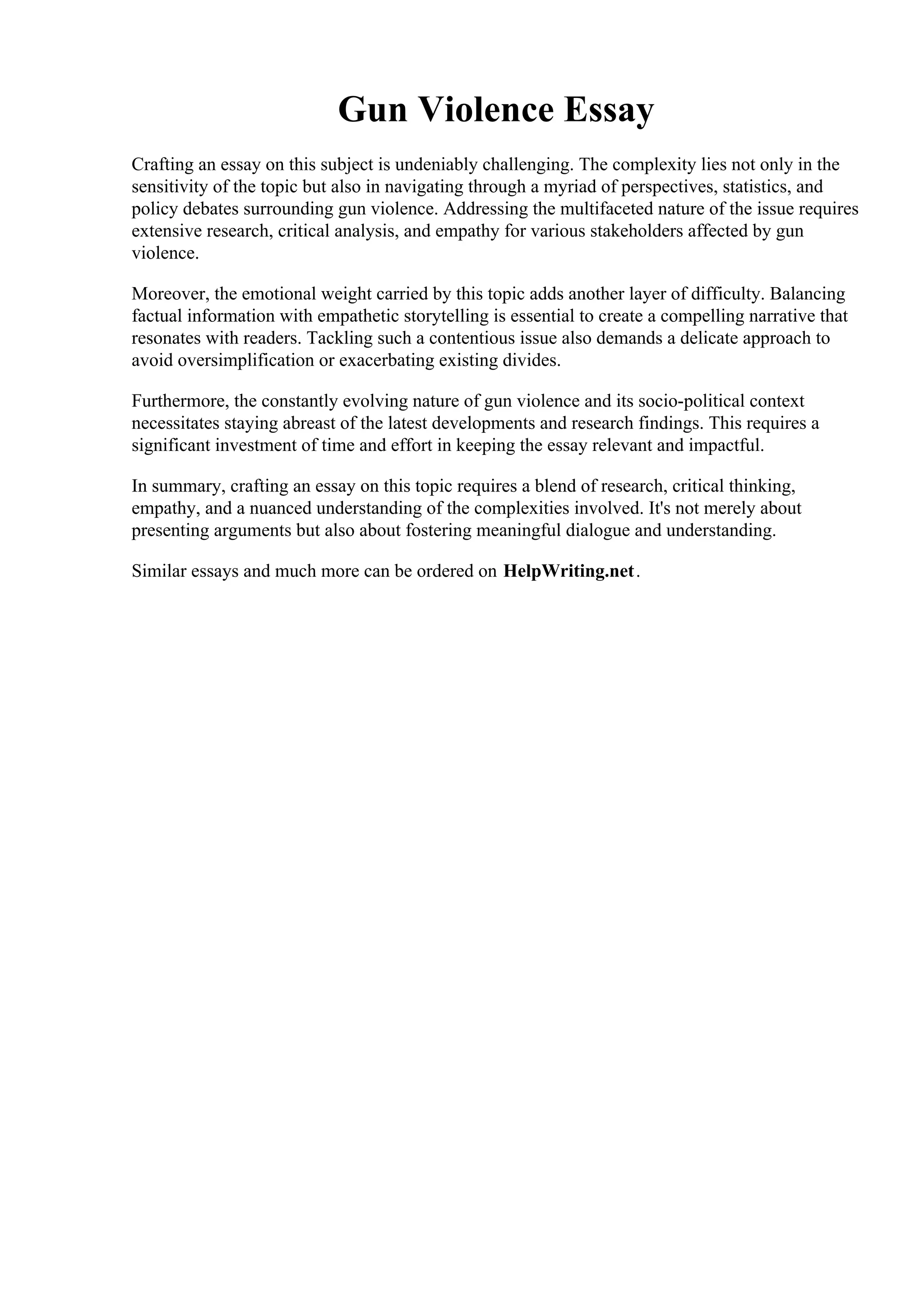 Gun Violence Essay.pdf