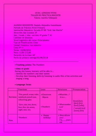 Gunzelmann tpd - lesson plan 4 - passed | DOCX | Homework and Study ...