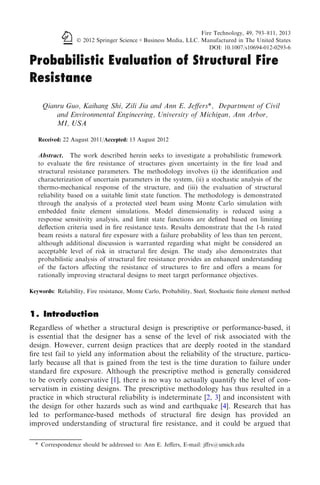 Guo2013 firetechnology | PDF