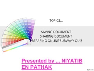 Niyati pathak ict ppt | PPT