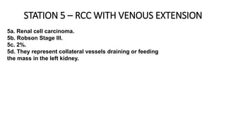 GU OSCE Answers.pptx | Endocrine and Metabolic Diseases | Diseases and Conditions