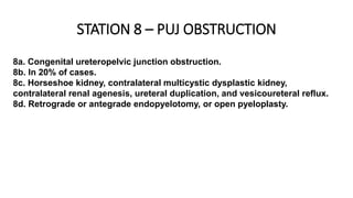 GU OSCE Answers.pptx | Endocrine and Metabolic Diseases | Diseases and Conditions