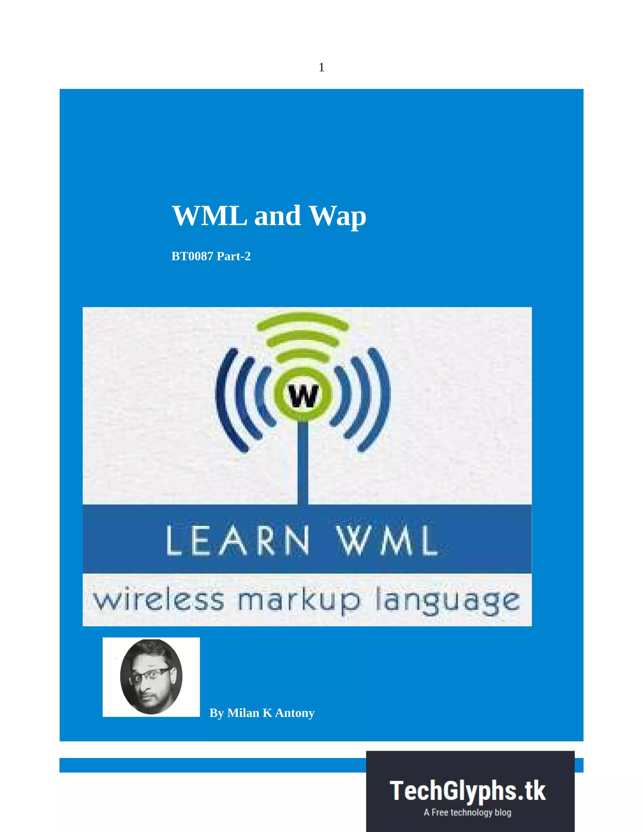 Bt0087 wml and wap programing2 | PDF