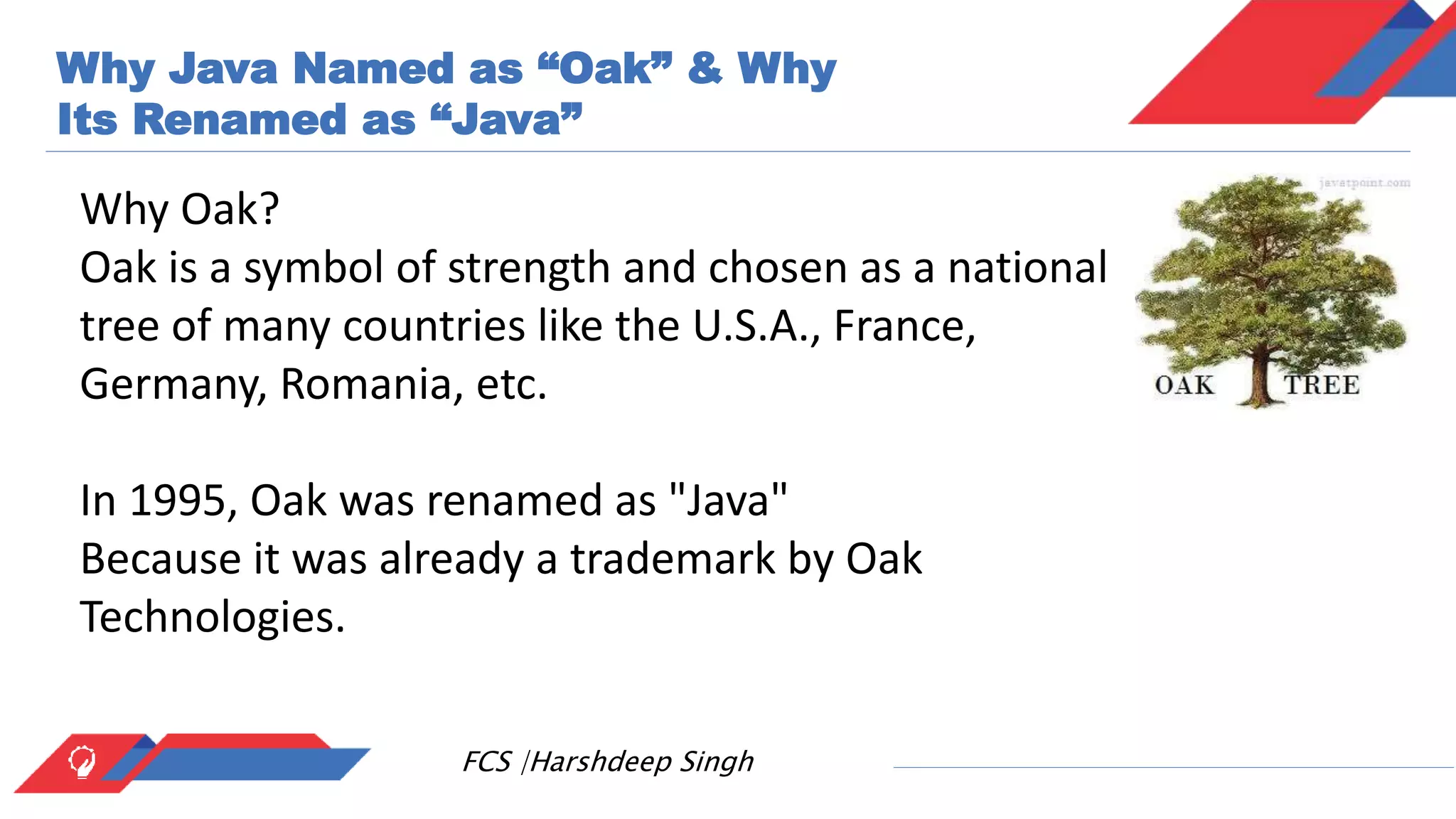 Basics of Java | PPT