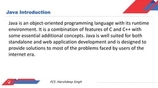 Basics of Java | PPT
