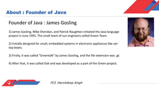 Basics of Java | PPT
