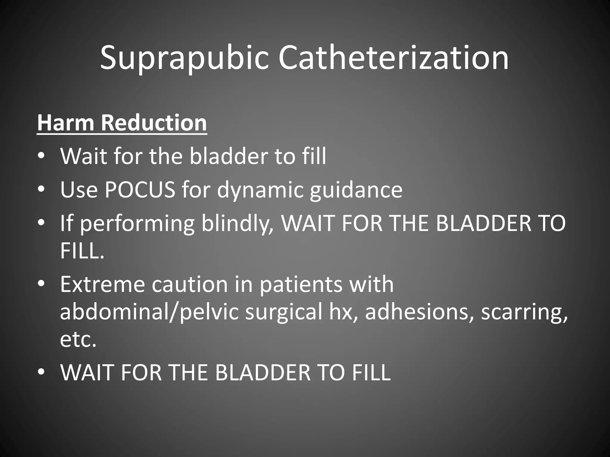Urologic Procedures in the Emergency Department | PPTX