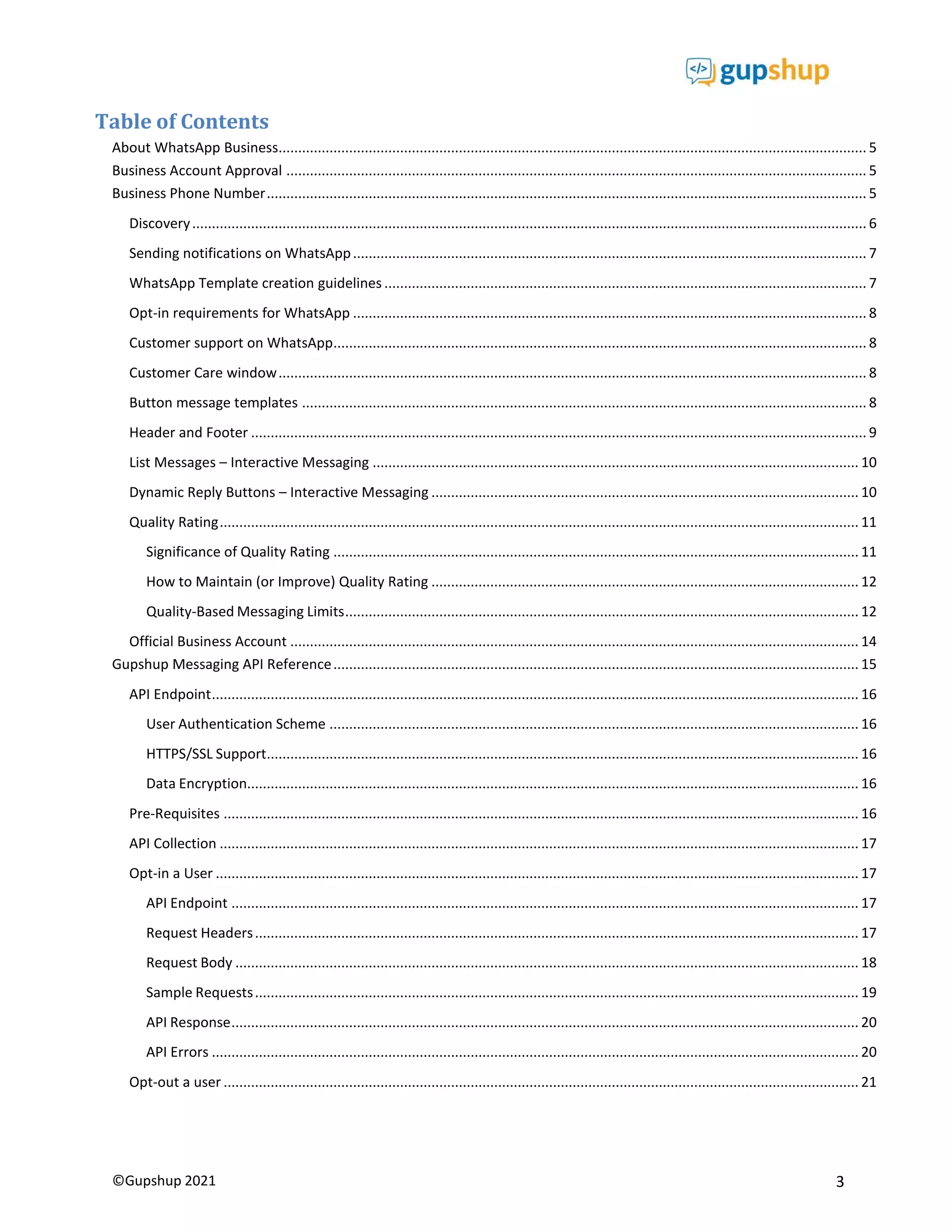 Gupshup whats app_api_document_v1.2_29thjune | PDF