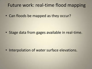 Flood Mapping using GIS | PPTX