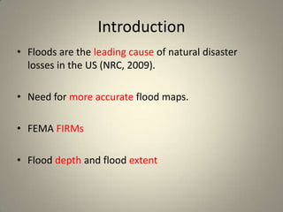 Flood Mapping using GIS | PPTX