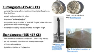 Dynastic History of Guptas From rSigupta to Skandagupta.pptx