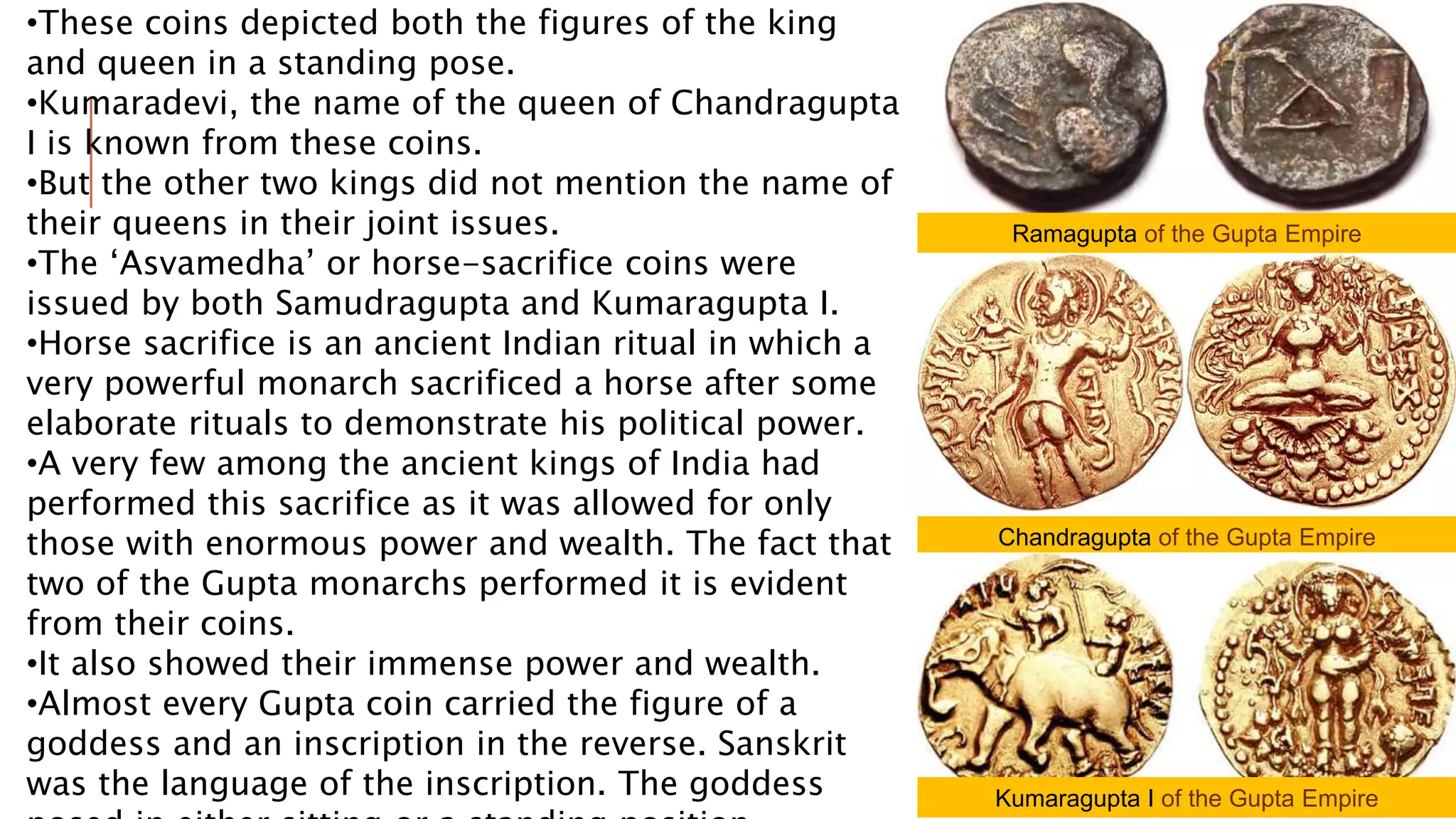Coins of Gupta Period (Samudragupta & Chandragupta II) | PPTX