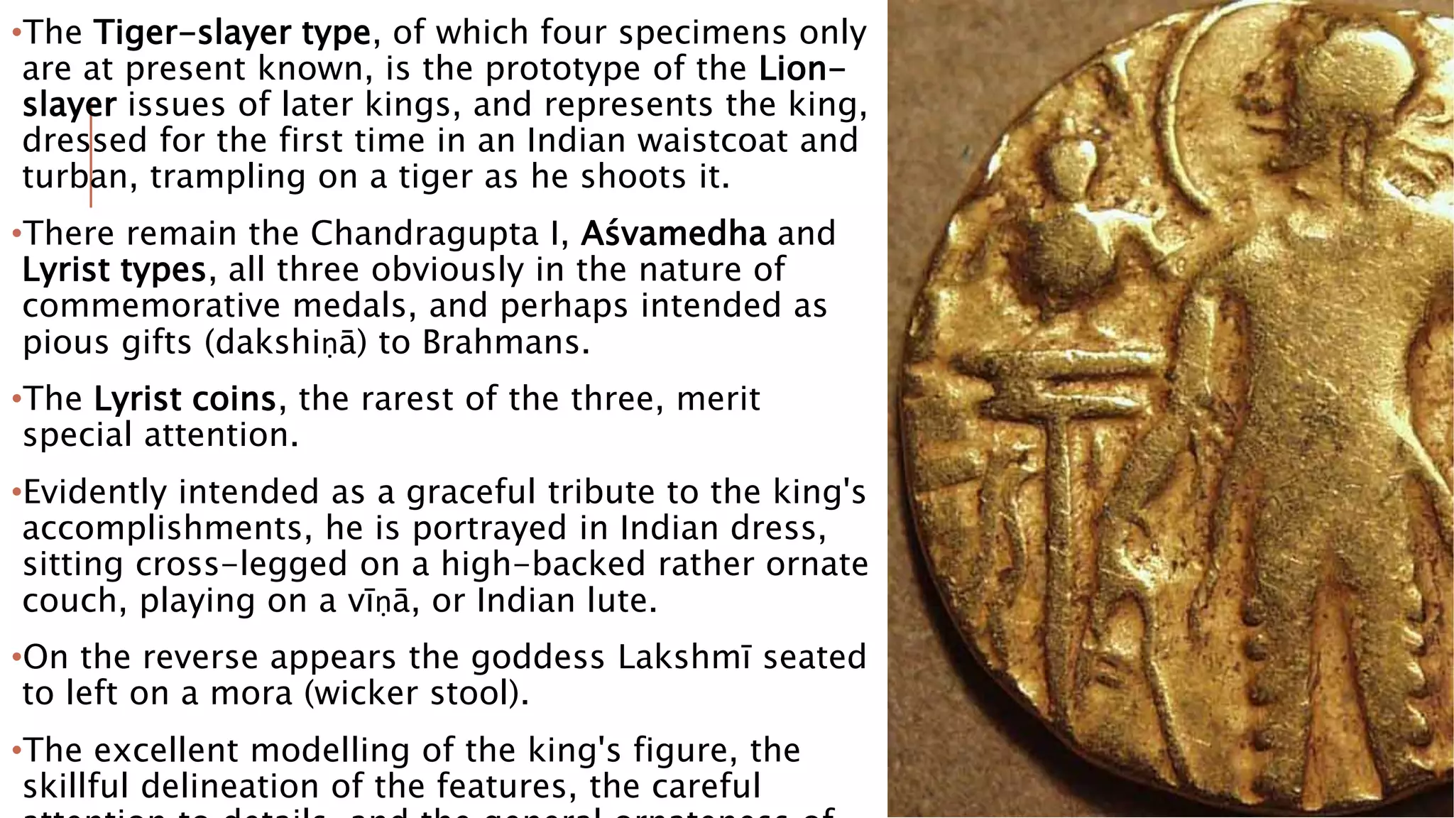 Coins of Gupta Period (Samudragupta & Chandragupta II) | PPTX