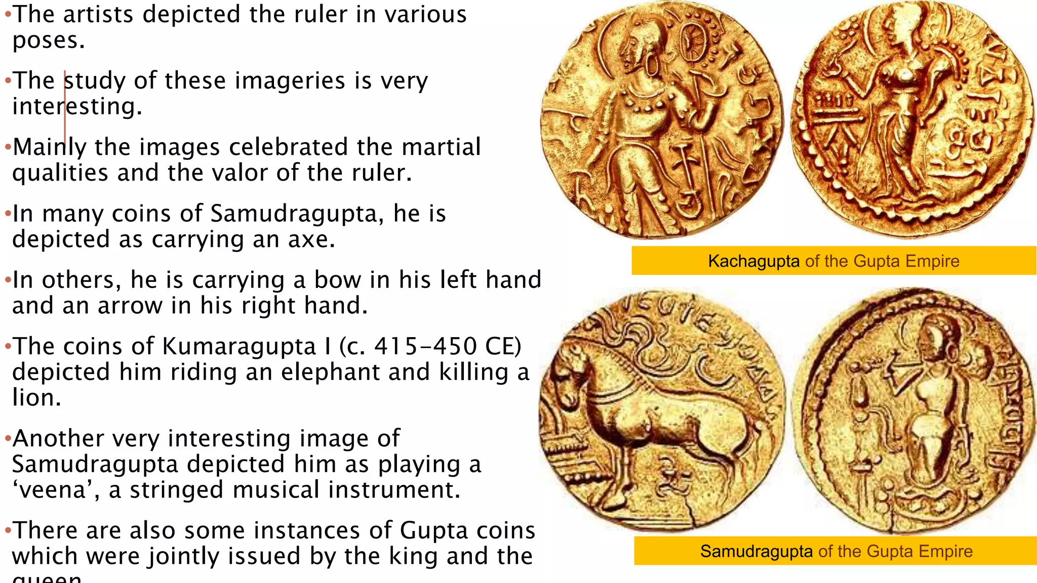 Coins of Gupta Period (Samudragupta & Chandragupta II) | PPTX