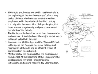 Gupta Empire for fashion design students | PPTX