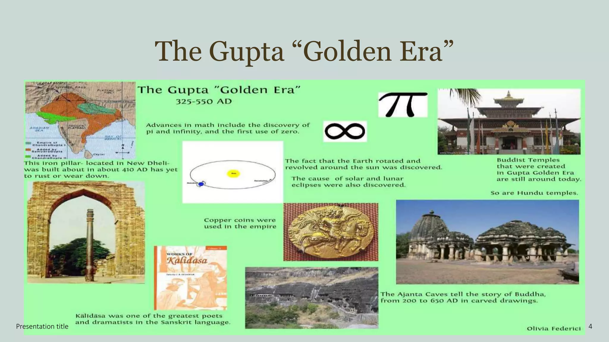 Gupta empire and military warfare | PPTX