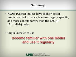 Gupta indices for postop pulmonary complications | PPTX | Lung and ...