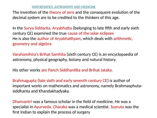 PowerPoint presentation about Gupta who ruled india | PPT