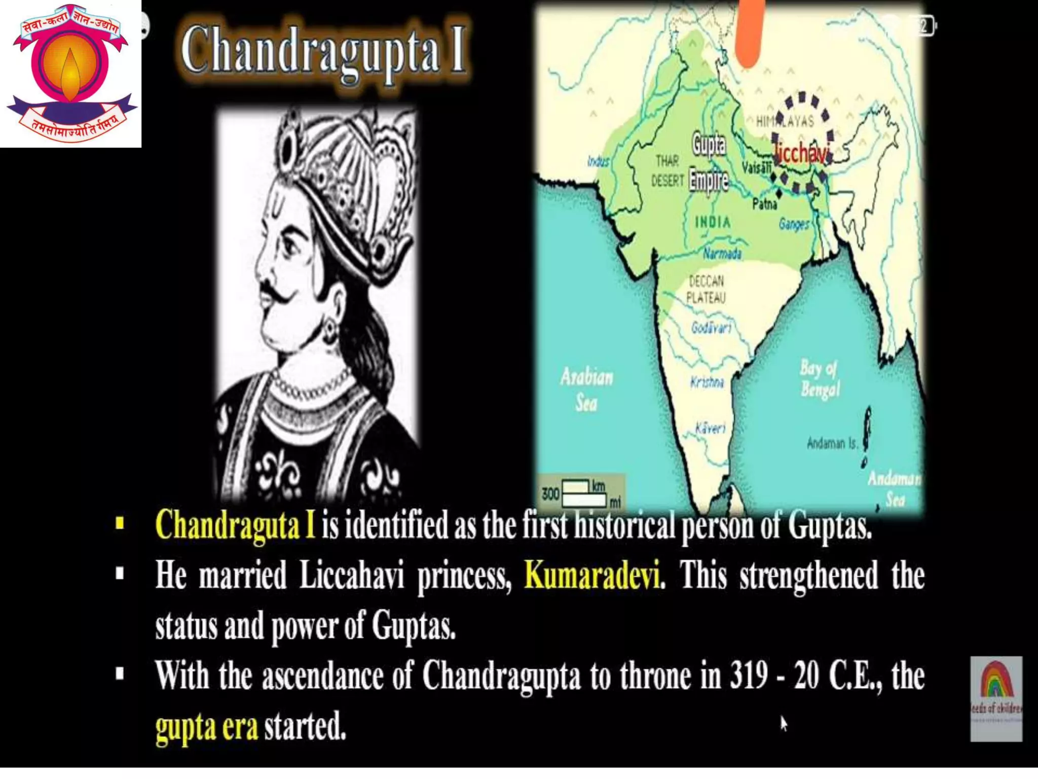 guptas and vardhanas CLASS8TH.pptx